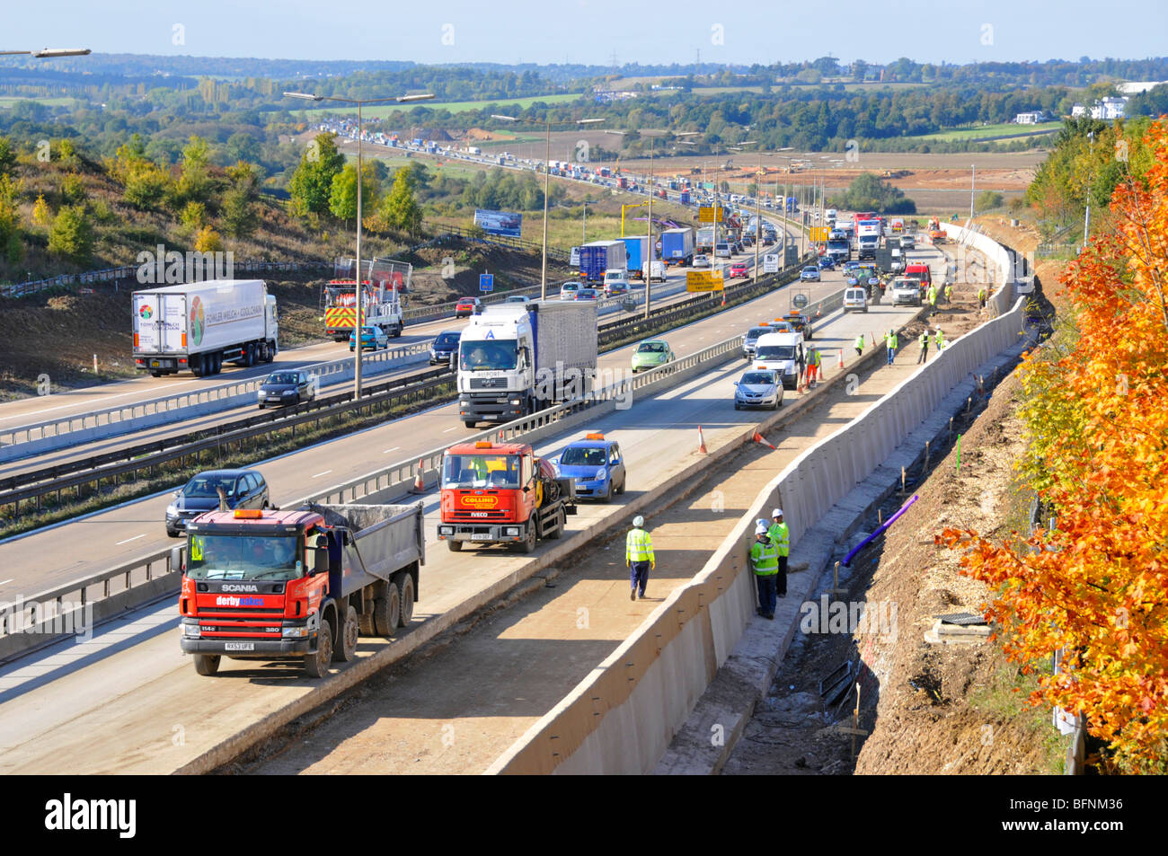 Widening of roads hi-res stock photography and images - Alamy