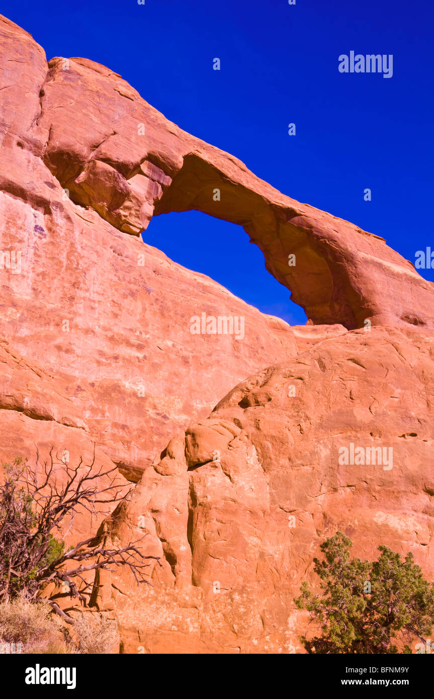 Skyline Arch, Arches National Park, Utah Stock Photo - Alamy