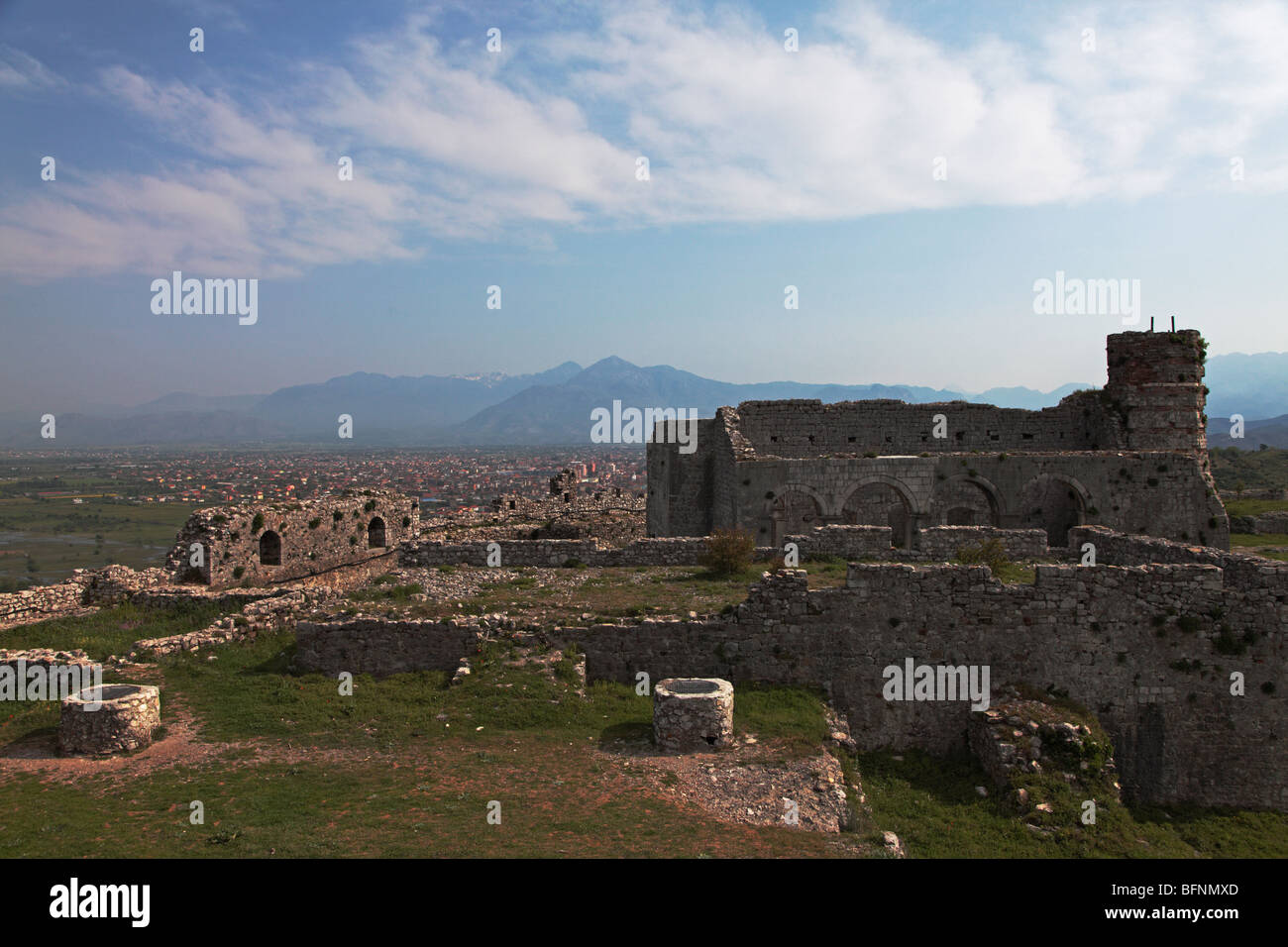 Rozafa Fortress, Shkoder, Albania Stock Photo - Alamy