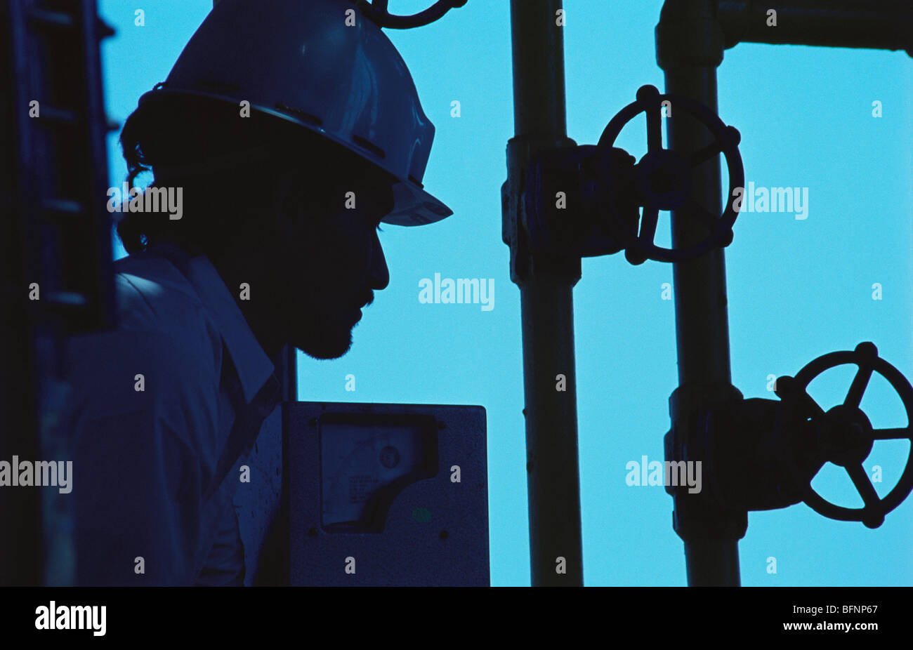 Chemical plant factory engineer india hi-res stock photography and ...
