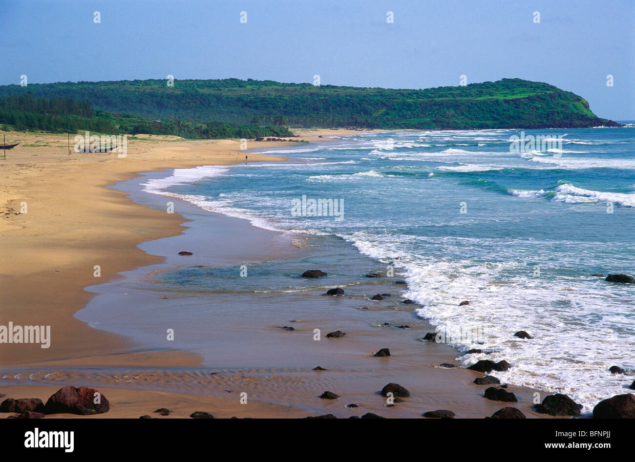 MBT 62766 : Kunkeshwar beach ; Deogad ; Maharashtra ; India Stock Photo ...