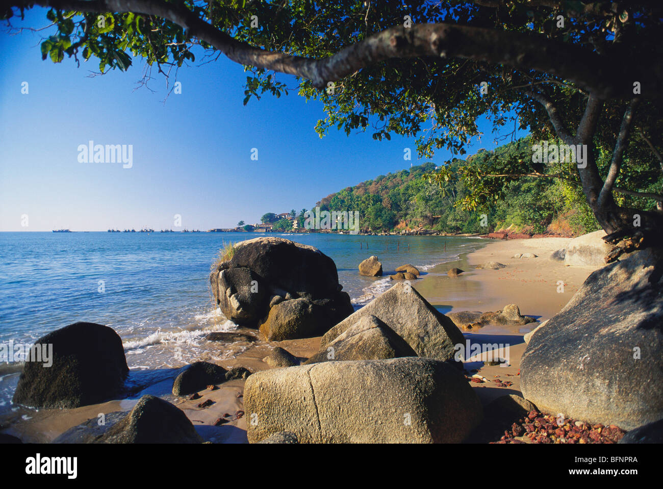 Rocky beaches india hi-res stock photography and images - Alamy