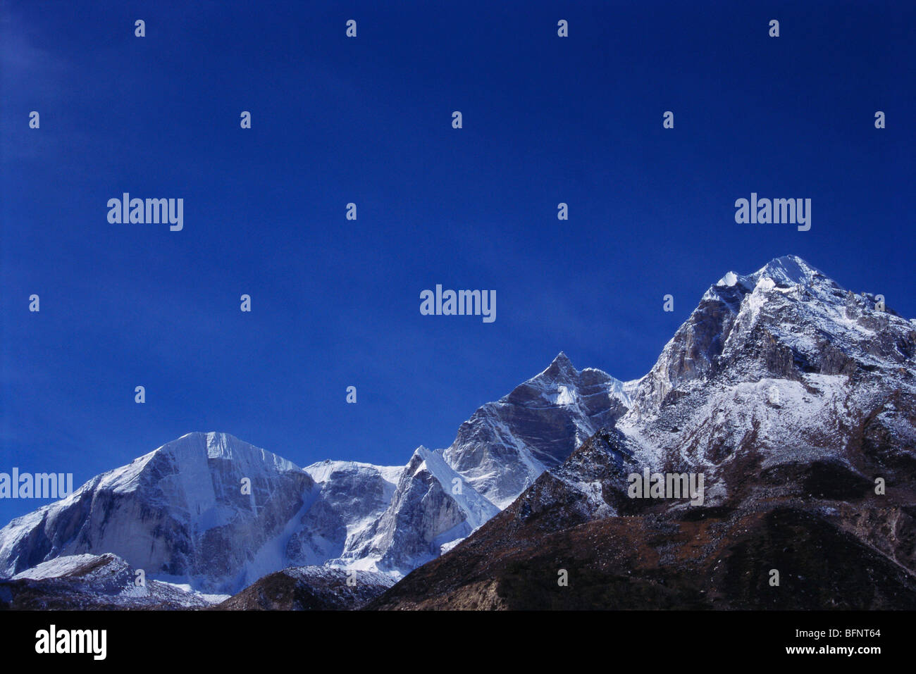 Garhwal Himalaya mountains ; Gaumukh ; Uttaranchal ; Uttarakhand ...