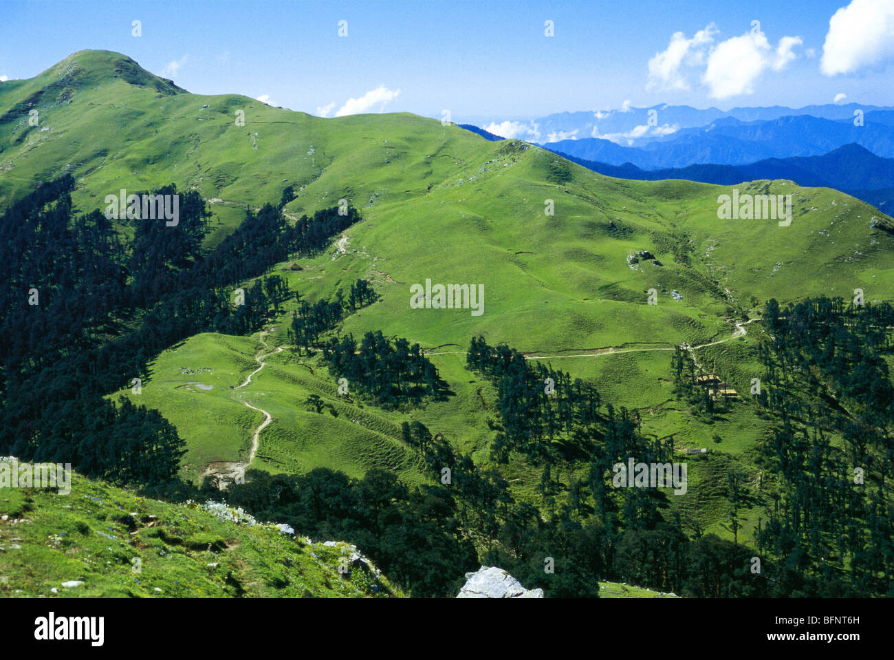 Kumaon range of himalayas hi-res stock photography and images - Alamy
