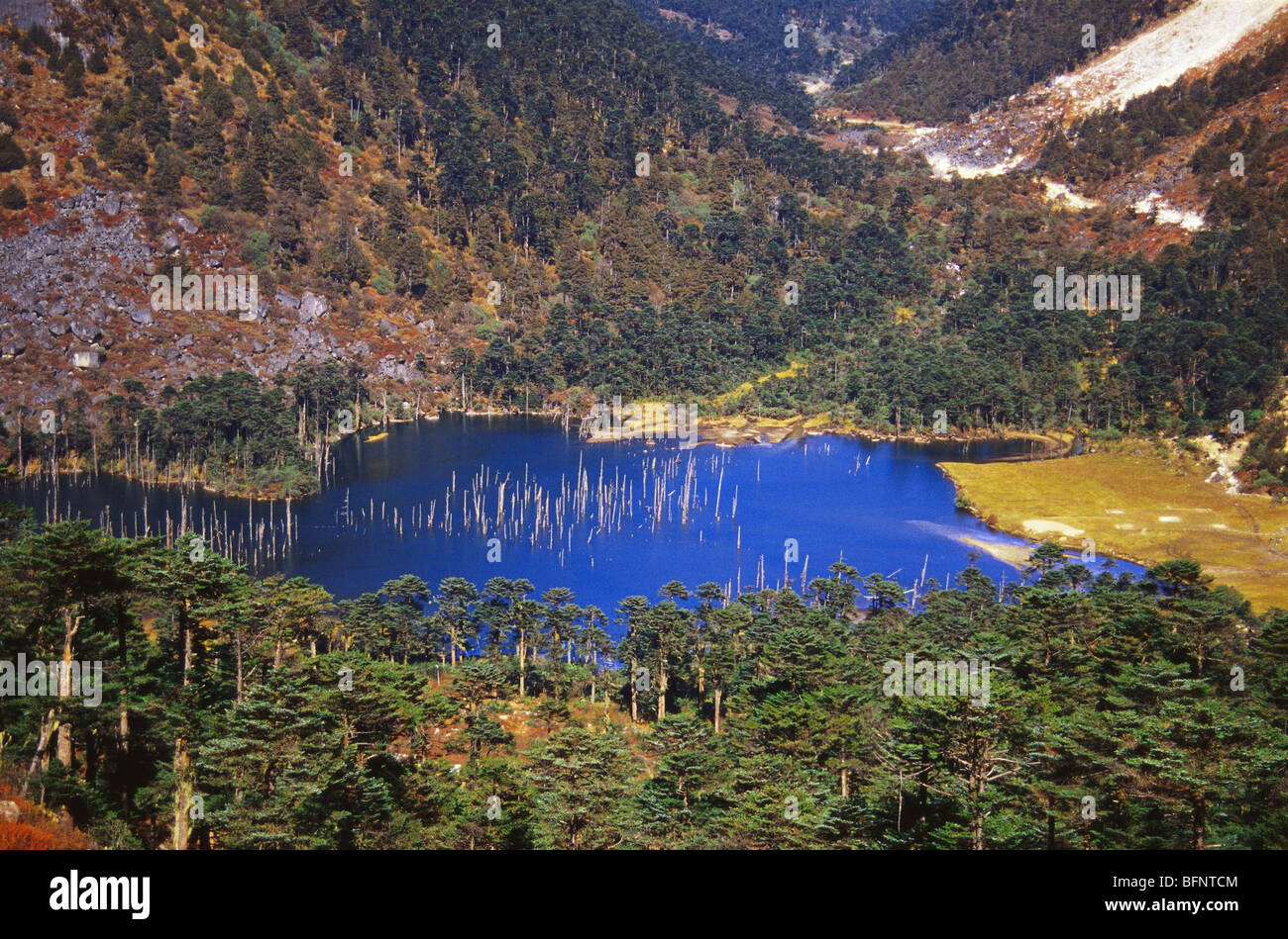 Sungester lake ; Tawang ; Arunachal Pradesh ; India Stock Photo - Alamy