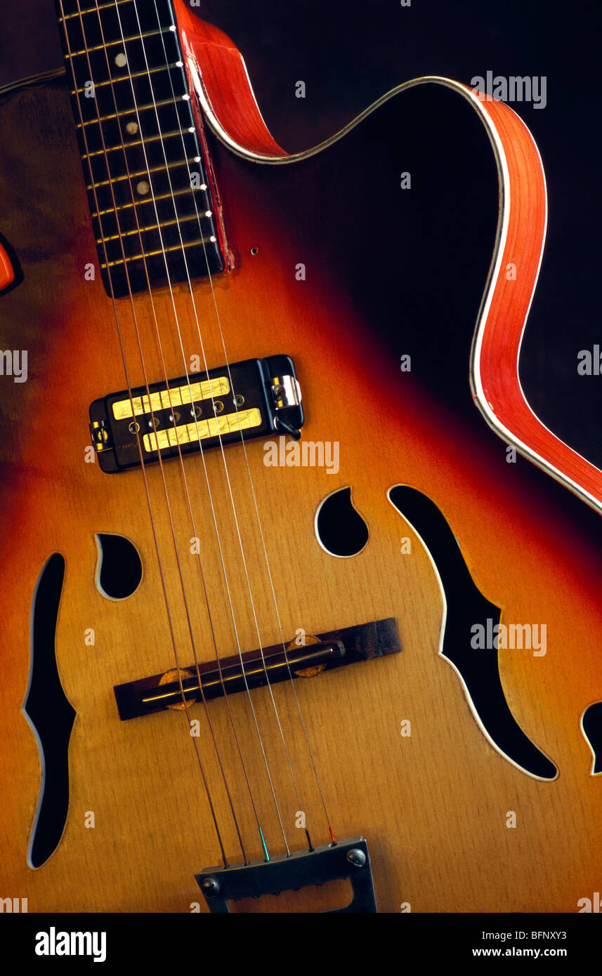 Musical instrument box guitar Stock Photo - Alamy