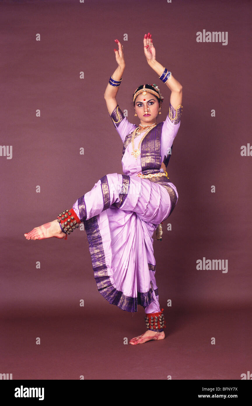 Bharatanatyam ; Bharathanatyam Indian classical dance of India ; Asia ...