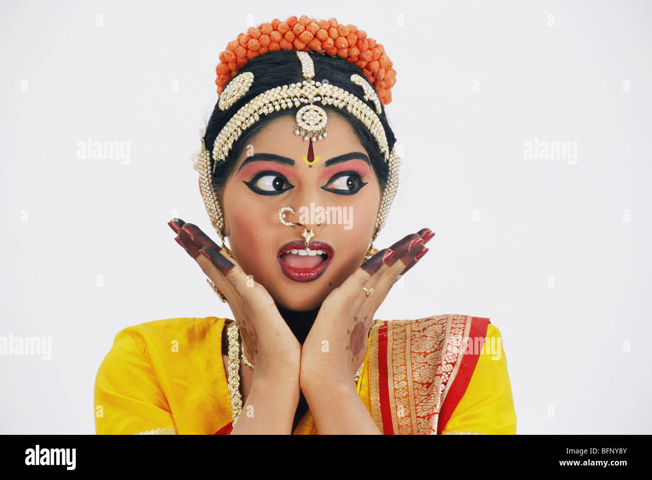 Kathak Dance Makeup