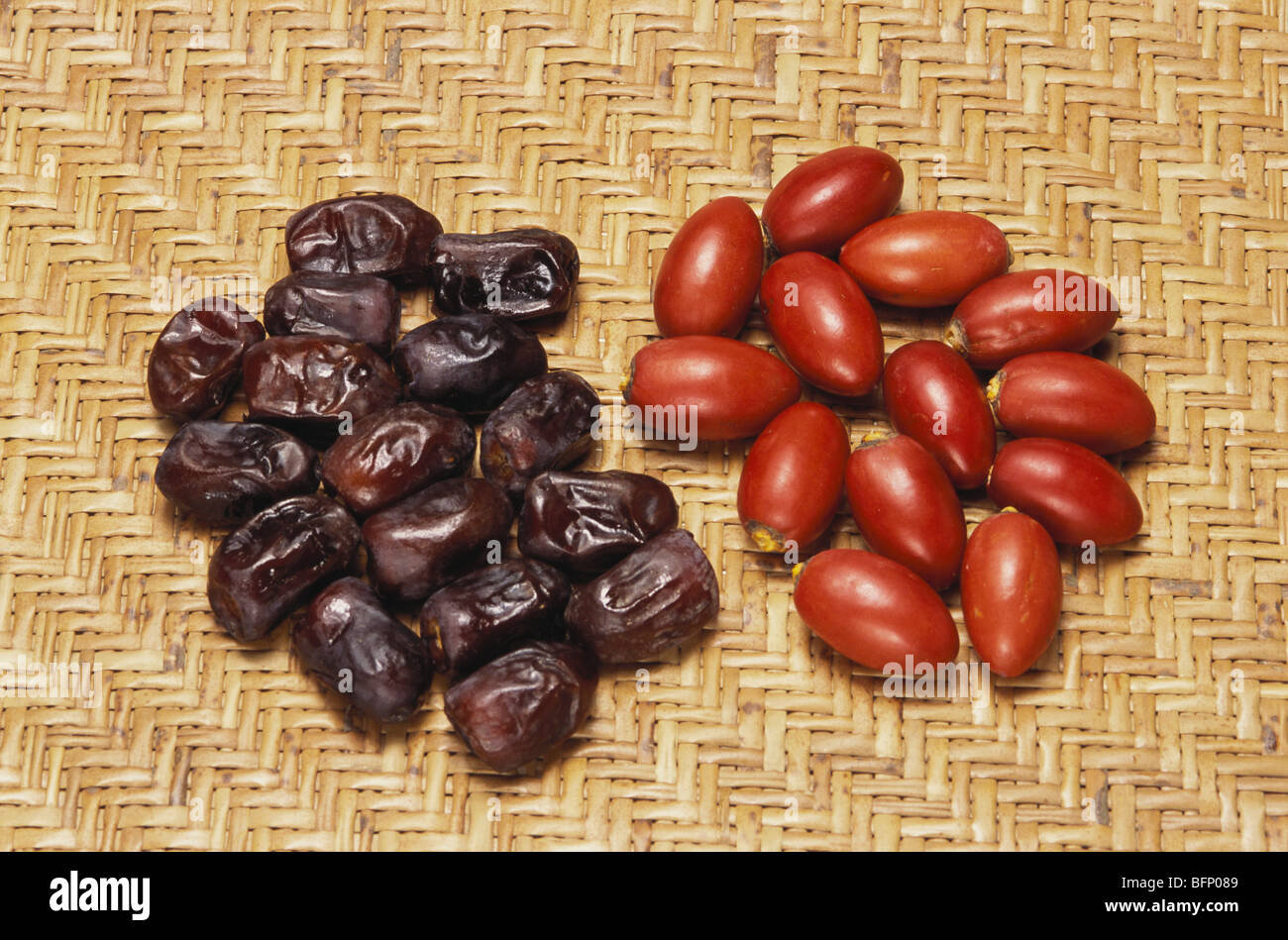 Red color fresh dates hi-res stock photography and images - Alamy