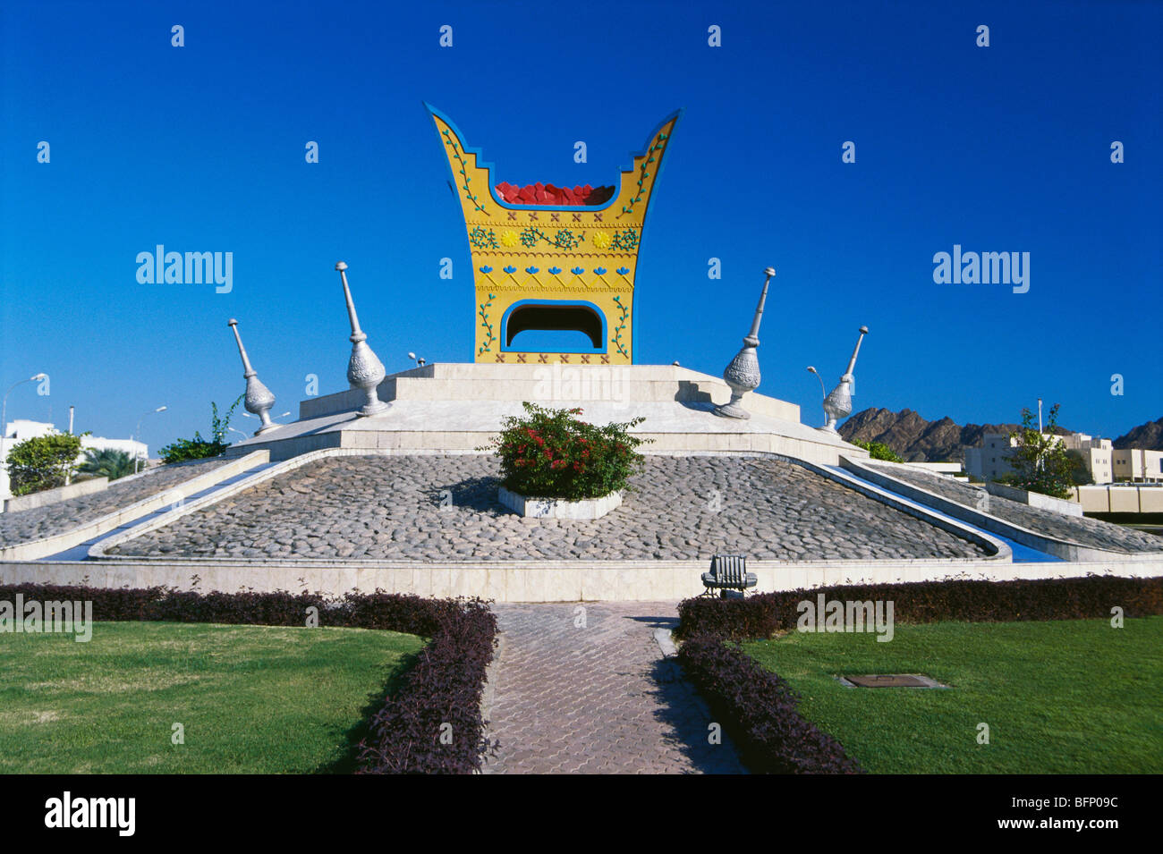 HMA 64339 : Landmark of Muscat ; Oman ; Persian Gulf Stock Photo - Alamy