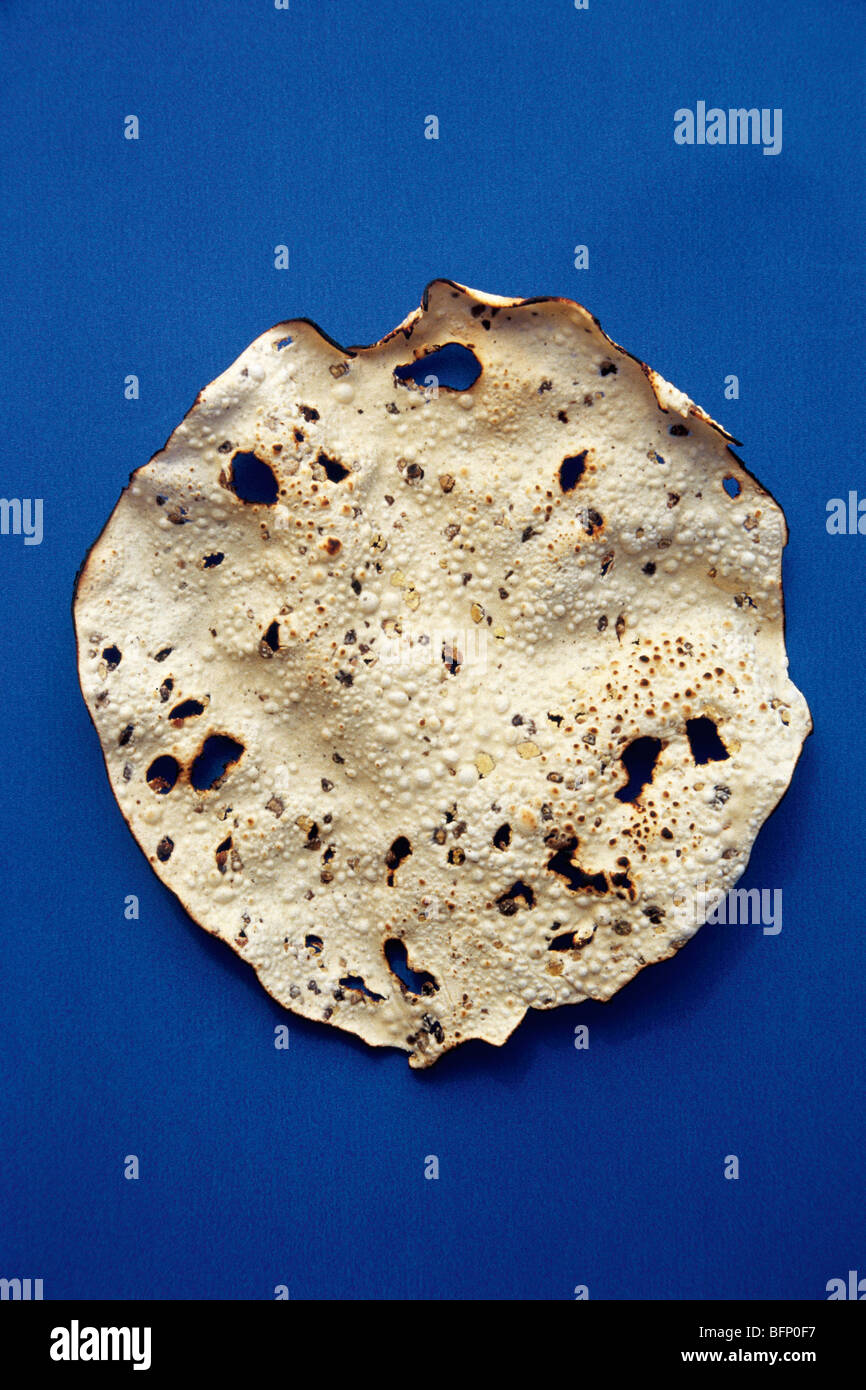 Indian roasted papad ; papadum ; India ; asia Stock Photo - Alamy