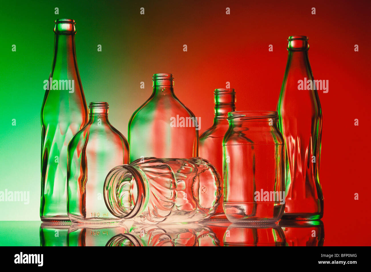 Glassware bottles ; India ; asia Stock Photo - Alamy