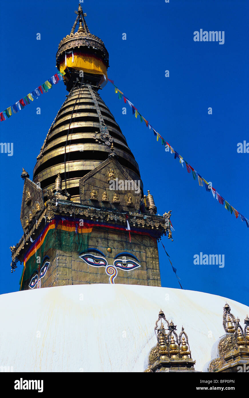 Swayambhunath temple ; Swayambhu stupa ; Swayambu Buddhist Stupa ...