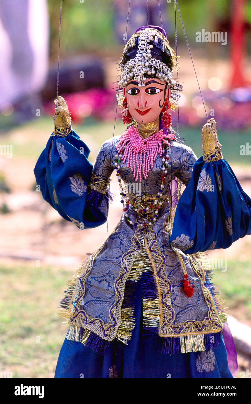 Puppet show ; Rajasthan ; India ; asia Stock Photo - Alamy