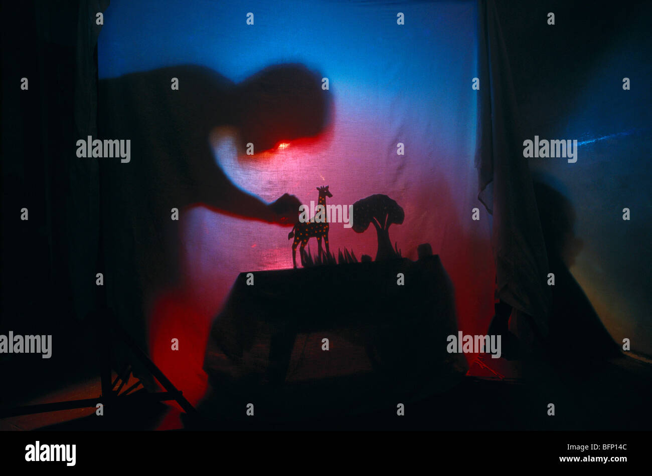 Shadow play ; shadow puppetry ; shadow puppets ; Bombay ; Mumbai ...