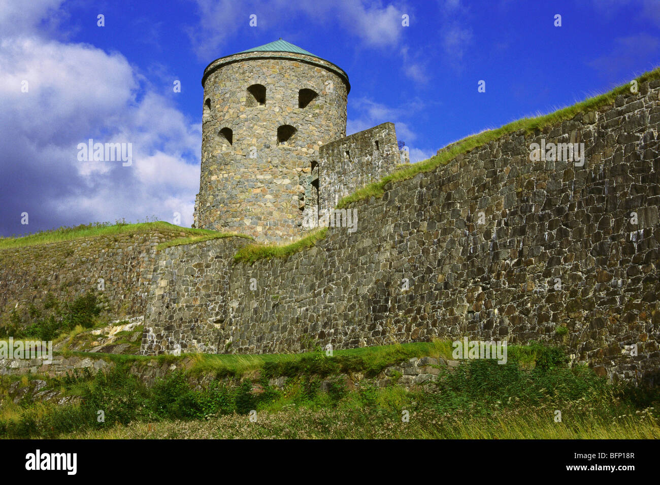 Bohus Fortress ; Medieval castle ; Kungälv ; Bohuslän; Sweden ; Europe ...