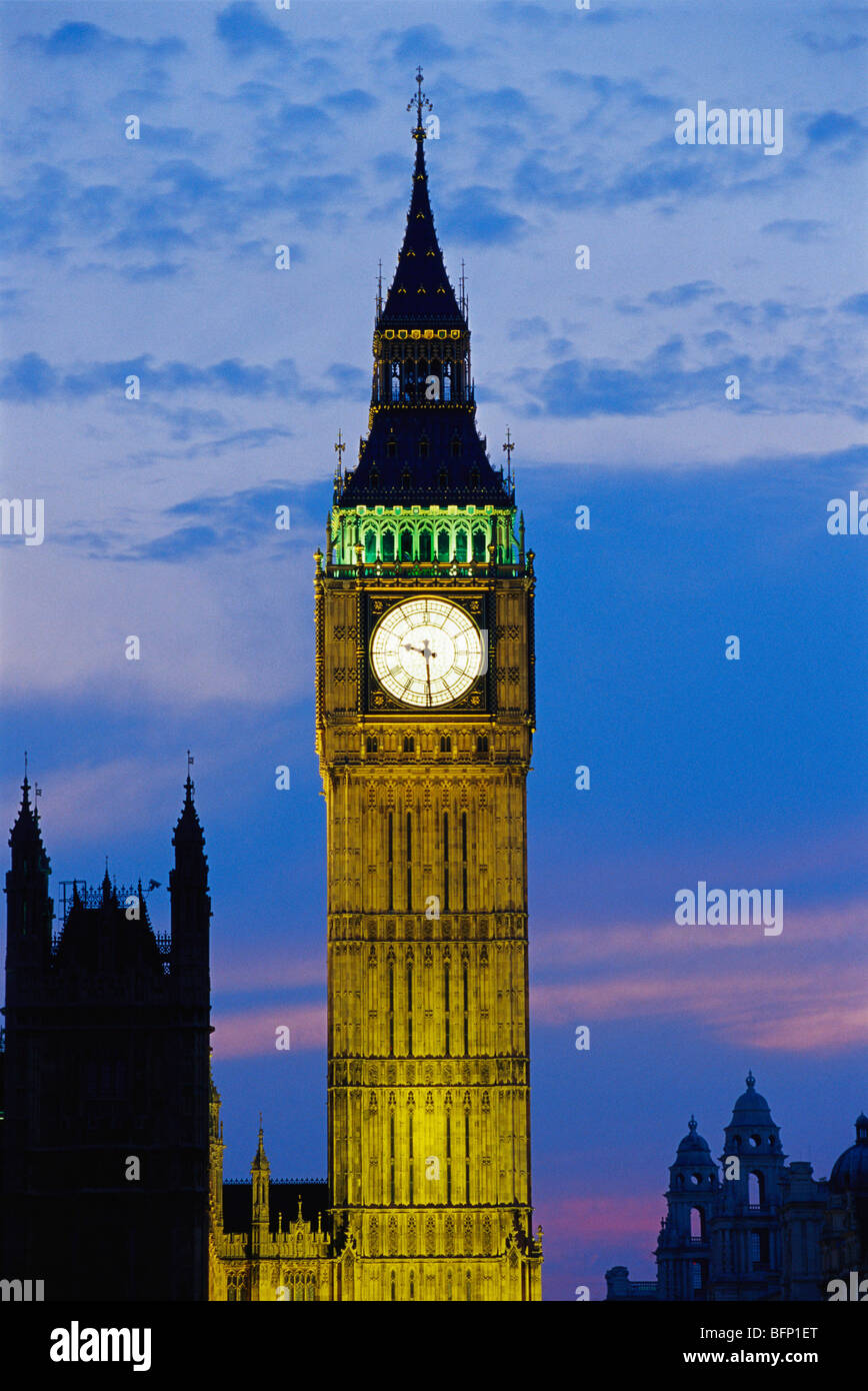 Big Ben ; Great Bell ; London ; England ; United Kingdom ; UK ; Europe ...