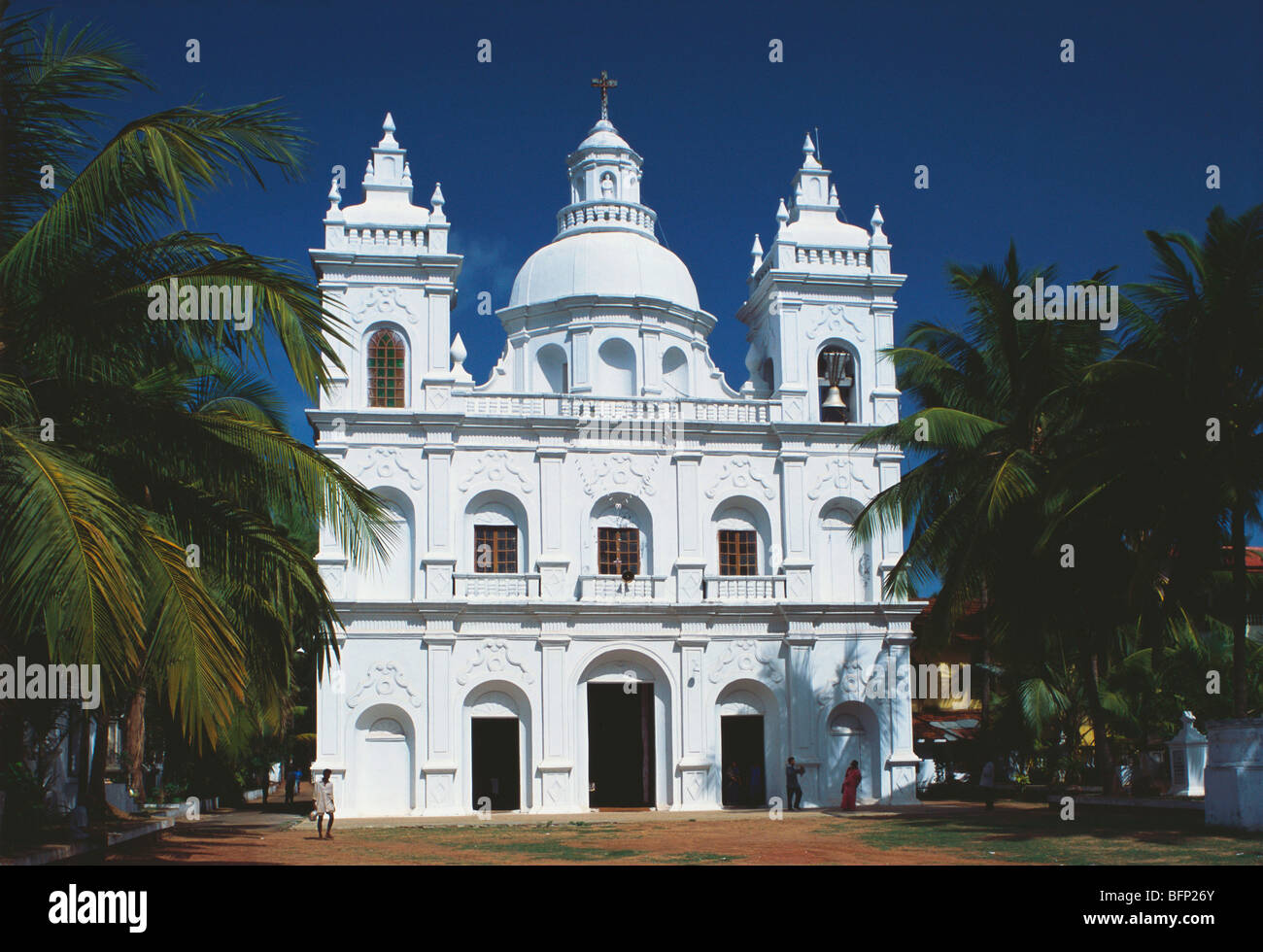 St Alex Church ; Calangute ; Goa ; India ; asia Stock Photo - Alamy