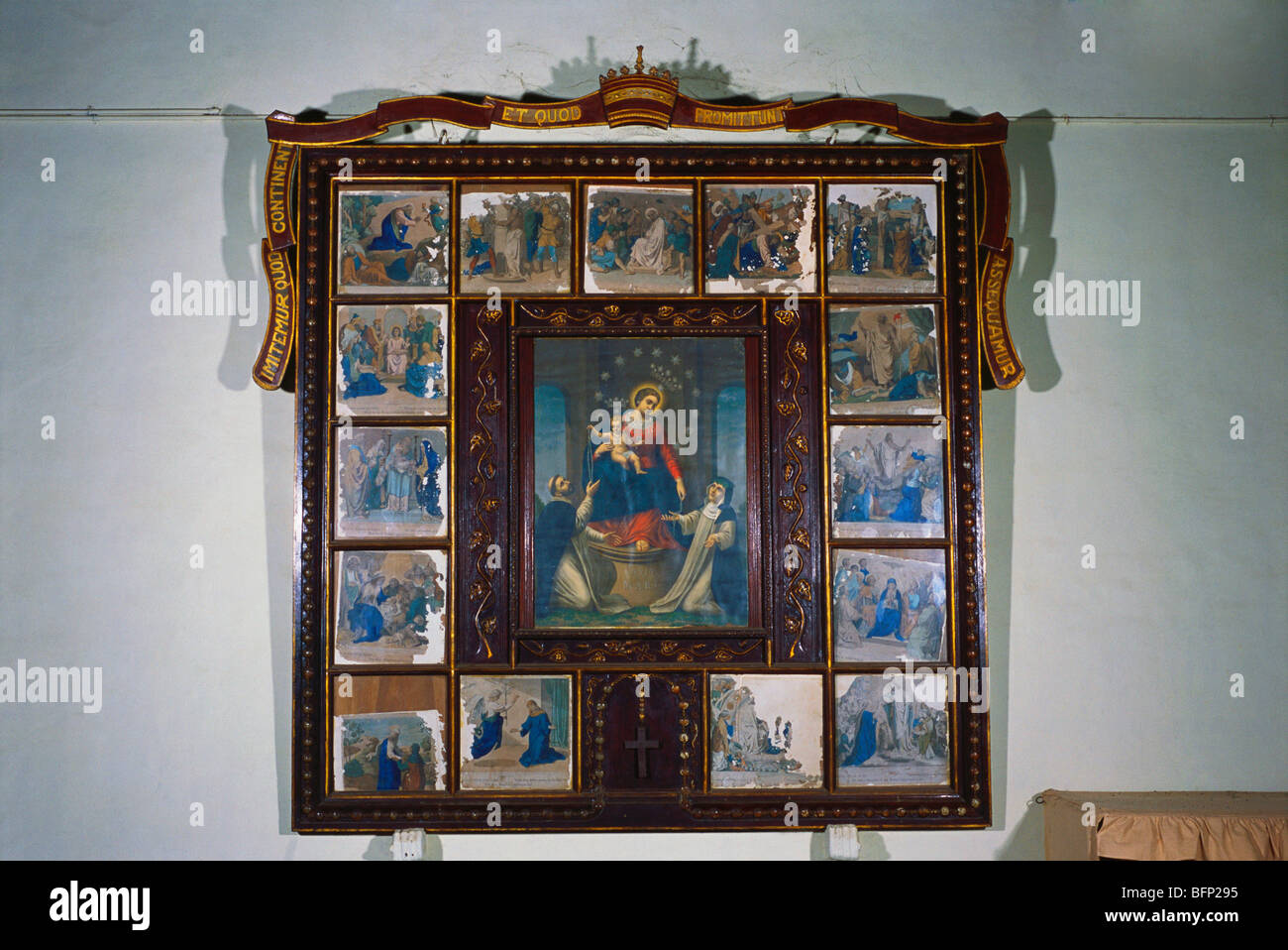 Patriarchal Seminary of Rachol ; 15 mysteries of Rosary ; Rare ...