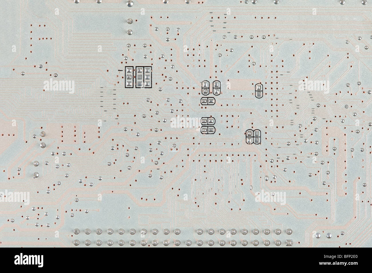 Tech blue industrial circuit board electronic texture Stock Photo - Alamy