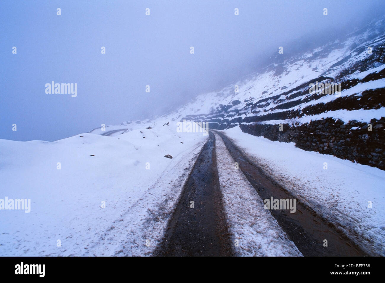 AAD 63349 : Sela Pass 14;000 FT ; Arunachal Pradesh ; India Stock Photo ...