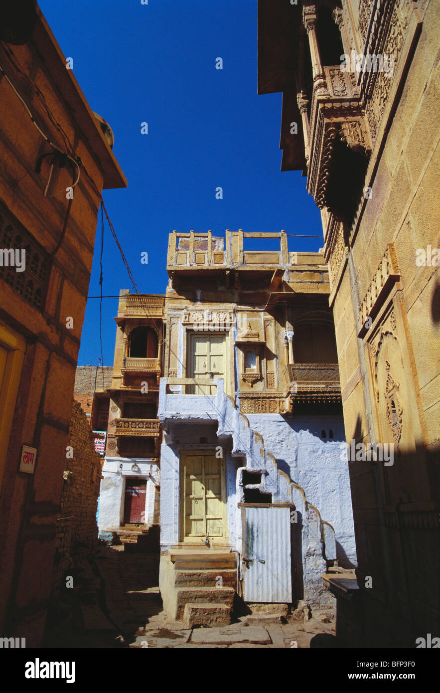 Old houses ; Jaisalmer ; Rajasthan ; India ; Asia Stock Photo - Alamy
