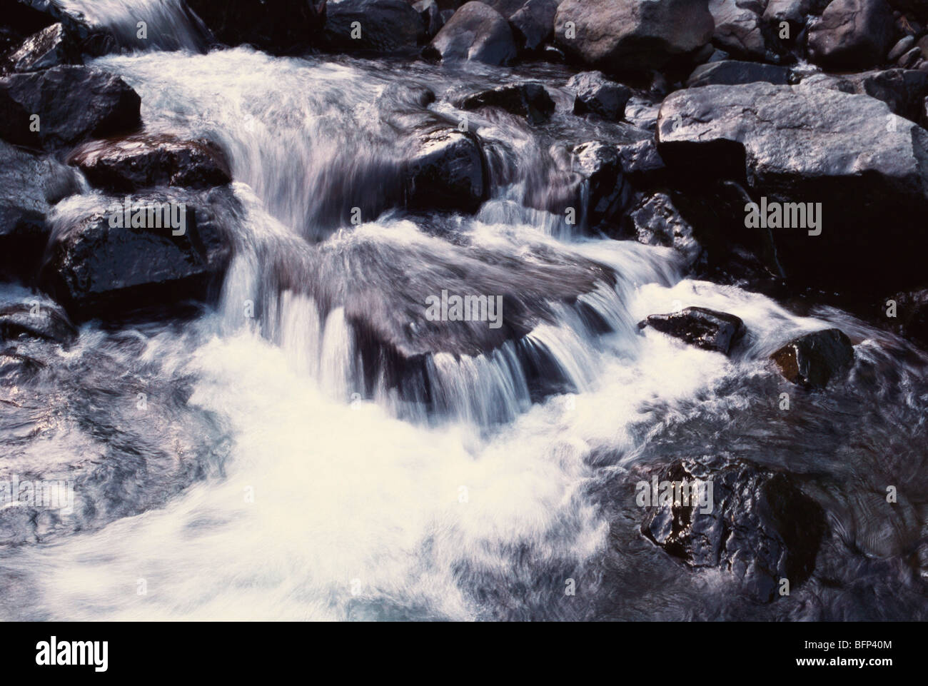 Chinchoti waterfalls ; Vasai ; Bassein ; Maharashtra ; India ; asia ...
