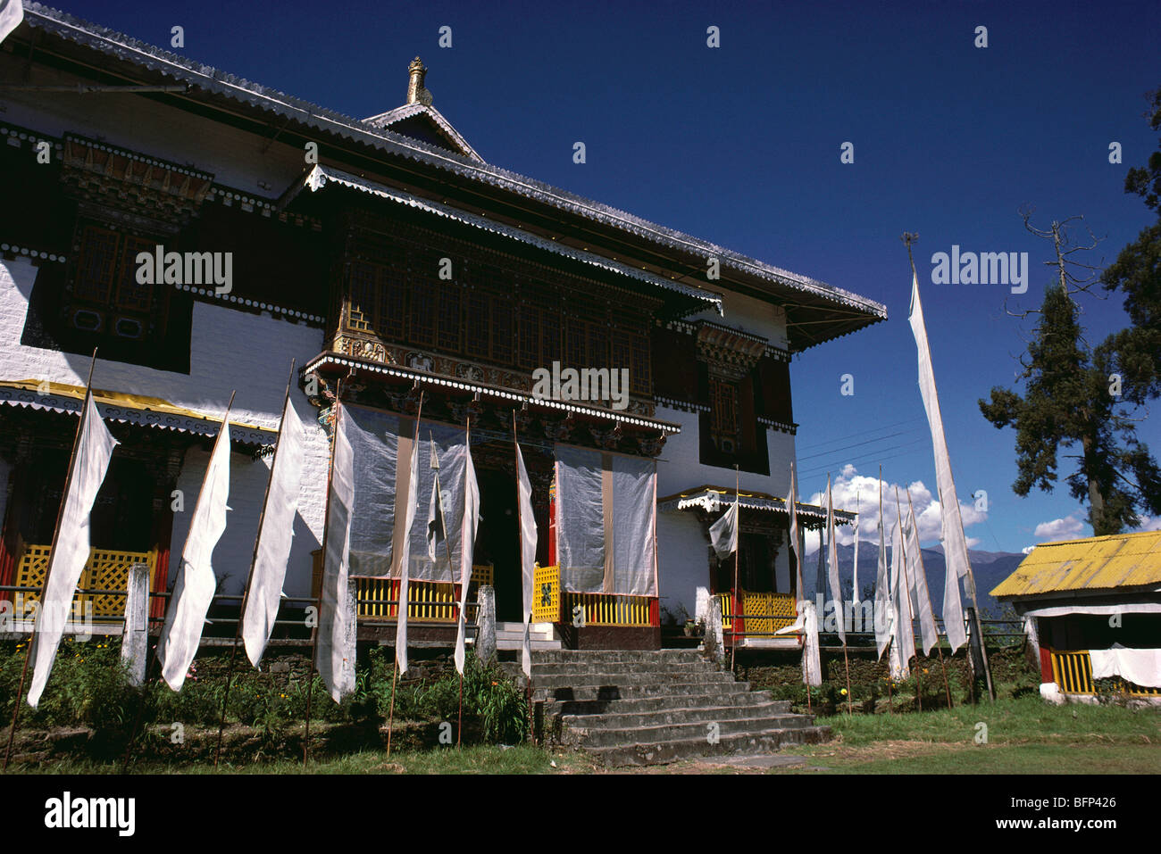 Buddhist monastery in Pemayangste Sikkim India Stock Photo - Alamy