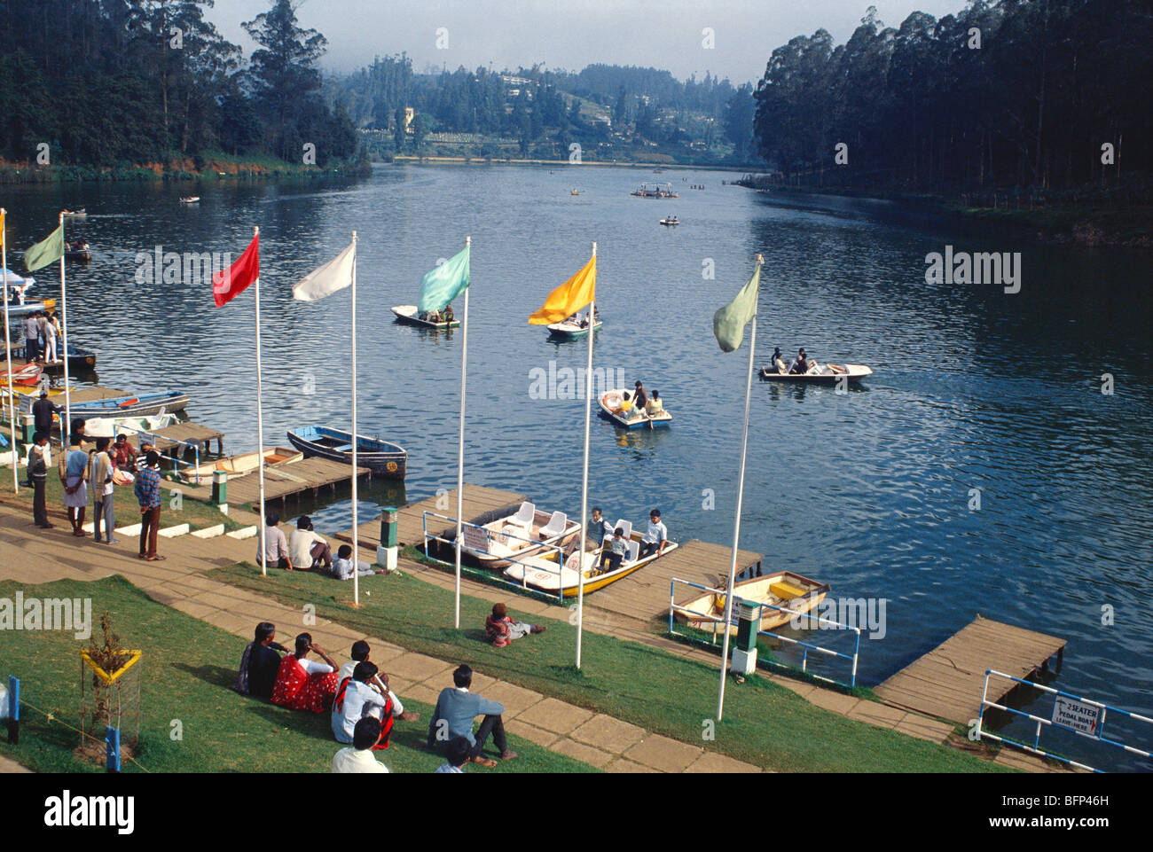 Ooty lake ; Udhagamandalam ; Tamil Nadu ; India ; asia Stock Photo - Alamy