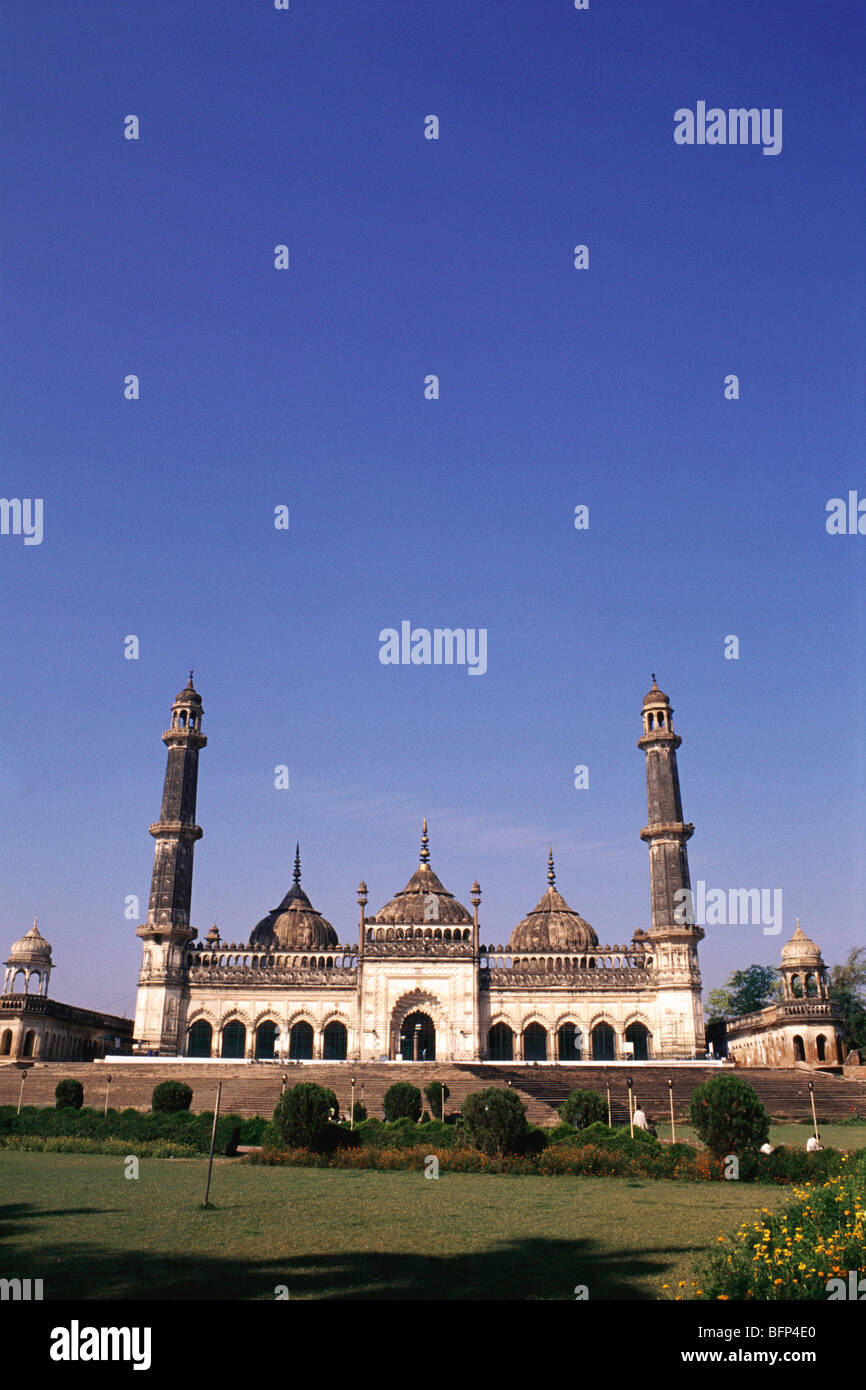 Asafi mosque Bara ; Imambara ; Lucknow ; Uttar Pradesh ; India Stock ...