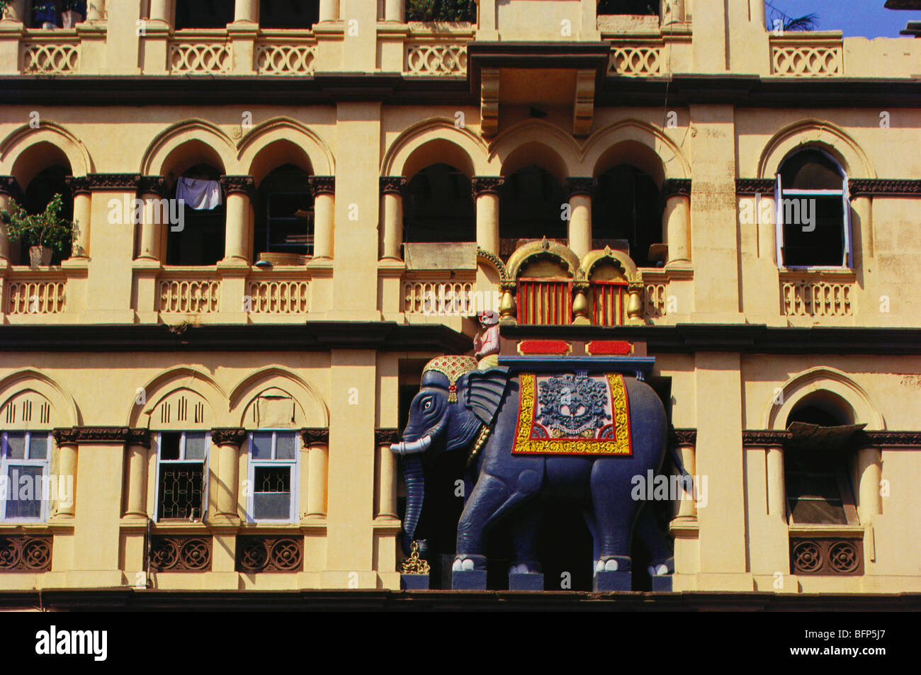 Kalbadevi Hathi building ; Bombay ; Mumbai ; Maharashtra ; India ; asia ...