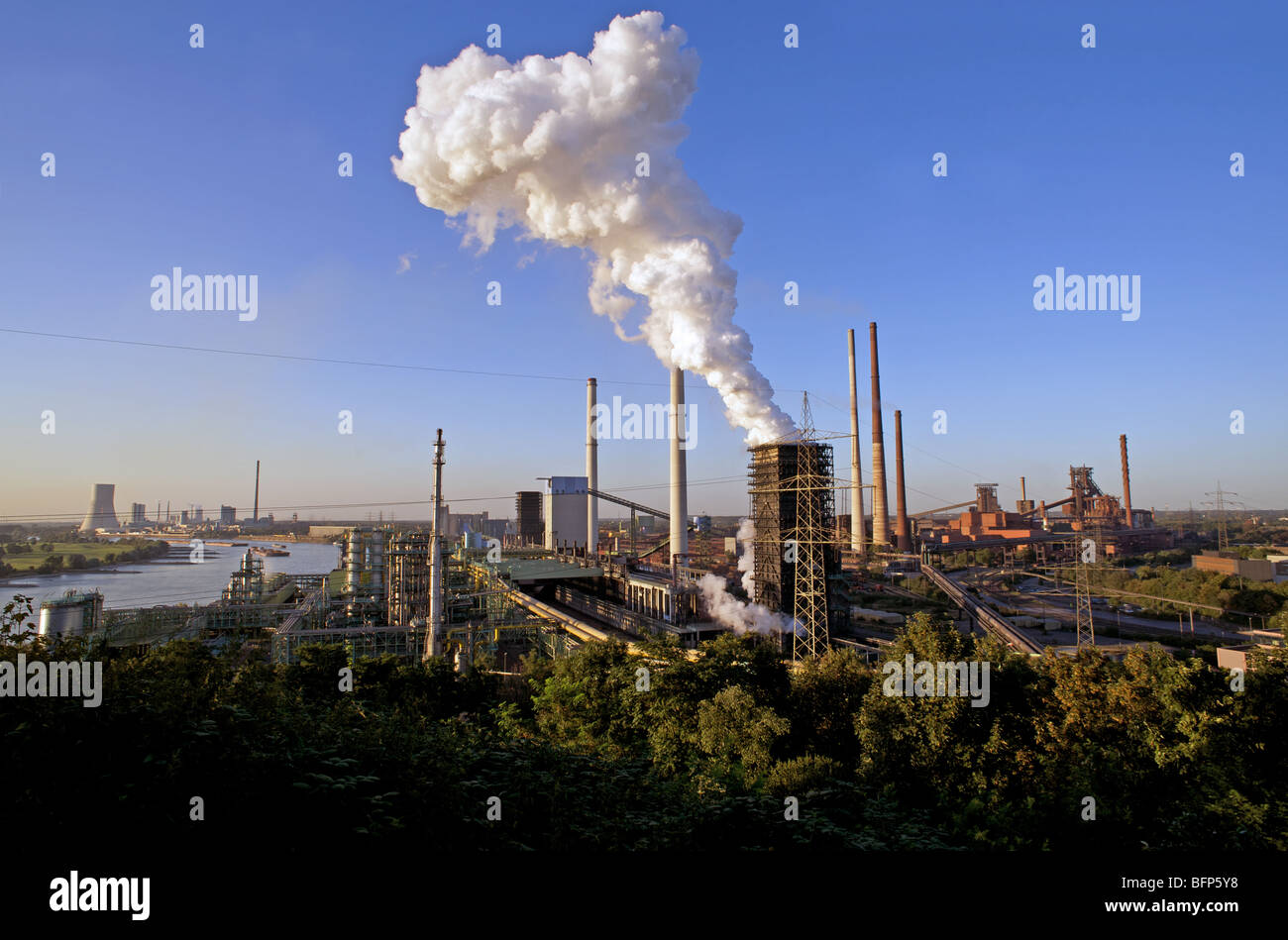 Blast furness steel factory germany hi-res stock photography and images ...