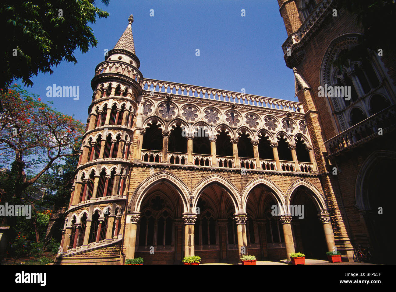 Mumbai University and Library ; Bombay ; Mumbai ; Maharashtra ; India ...