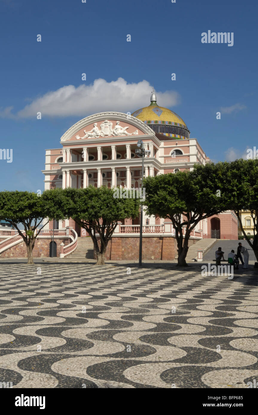 The Opera House in Manaus, Amazonas Stock Photo - Alamy