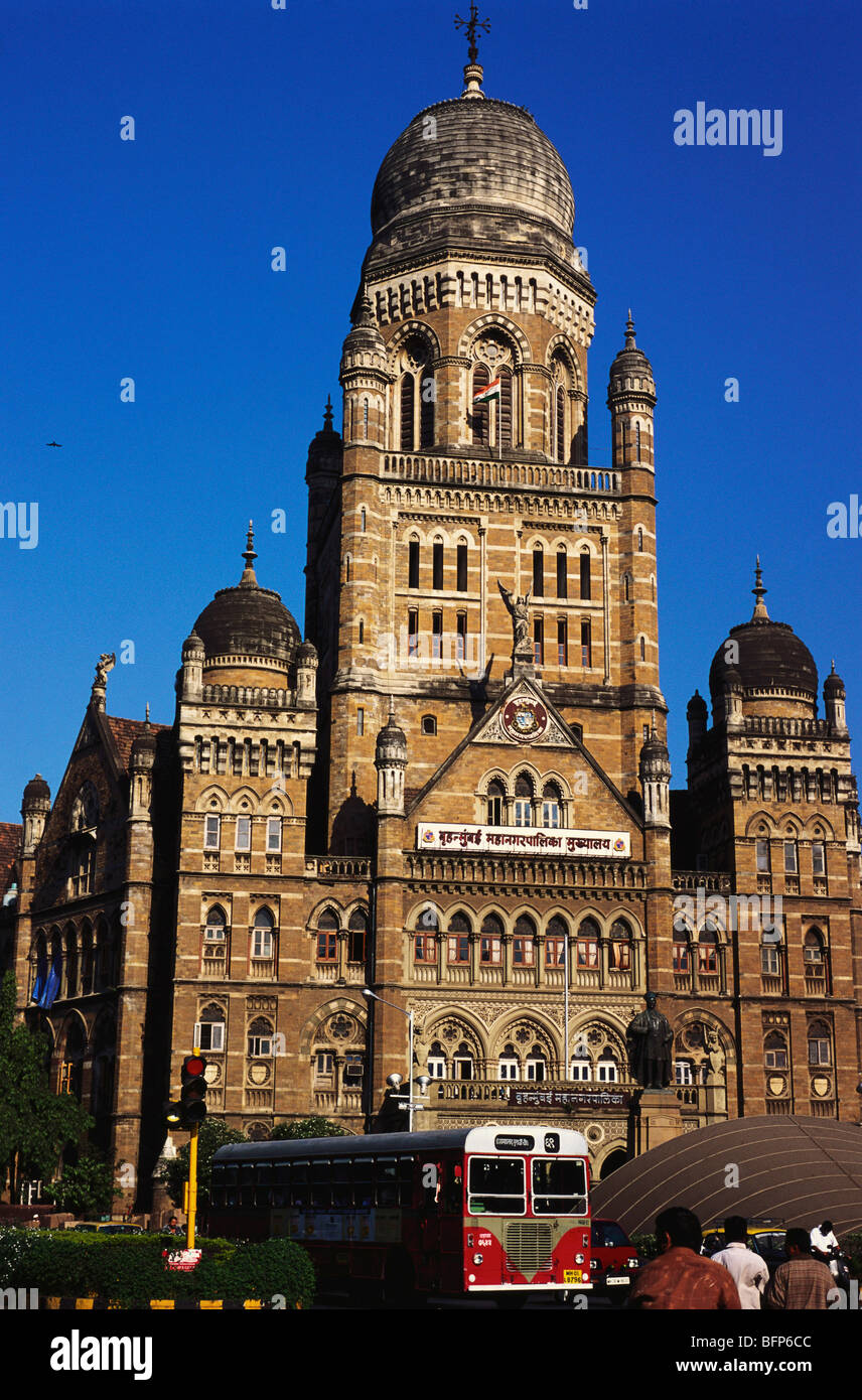 Bombay Municipal Corporation building ; Bombay Mumbai ; Maharashtra ...