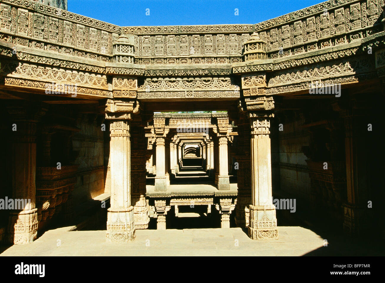 NPM 64801 : Step well entrance Adalaj Vaav vava ; Ahmedabad ; Gujarat ...