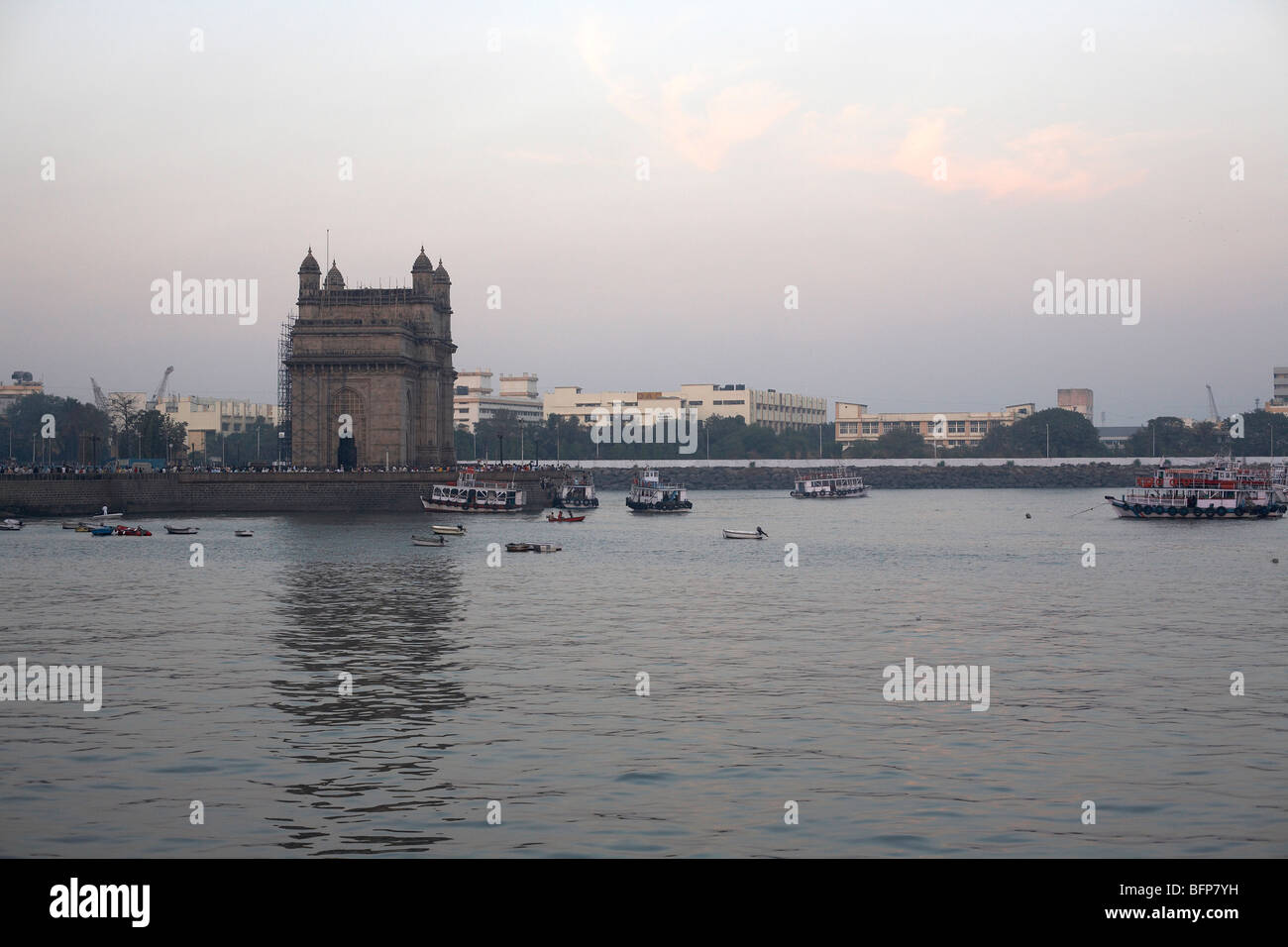 Gateway of India Mumbai harbour Stock Photo - Alamy