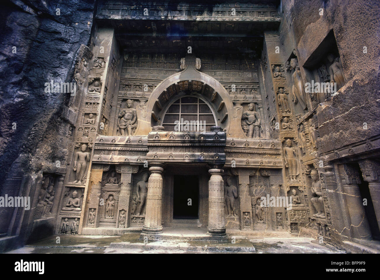 Ajanta caves entrance hi-res stock photography and images - Alamy