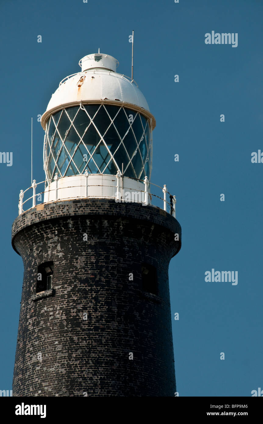 The top of the old lighthouse on Spurn Head Stock Photo - Alamy