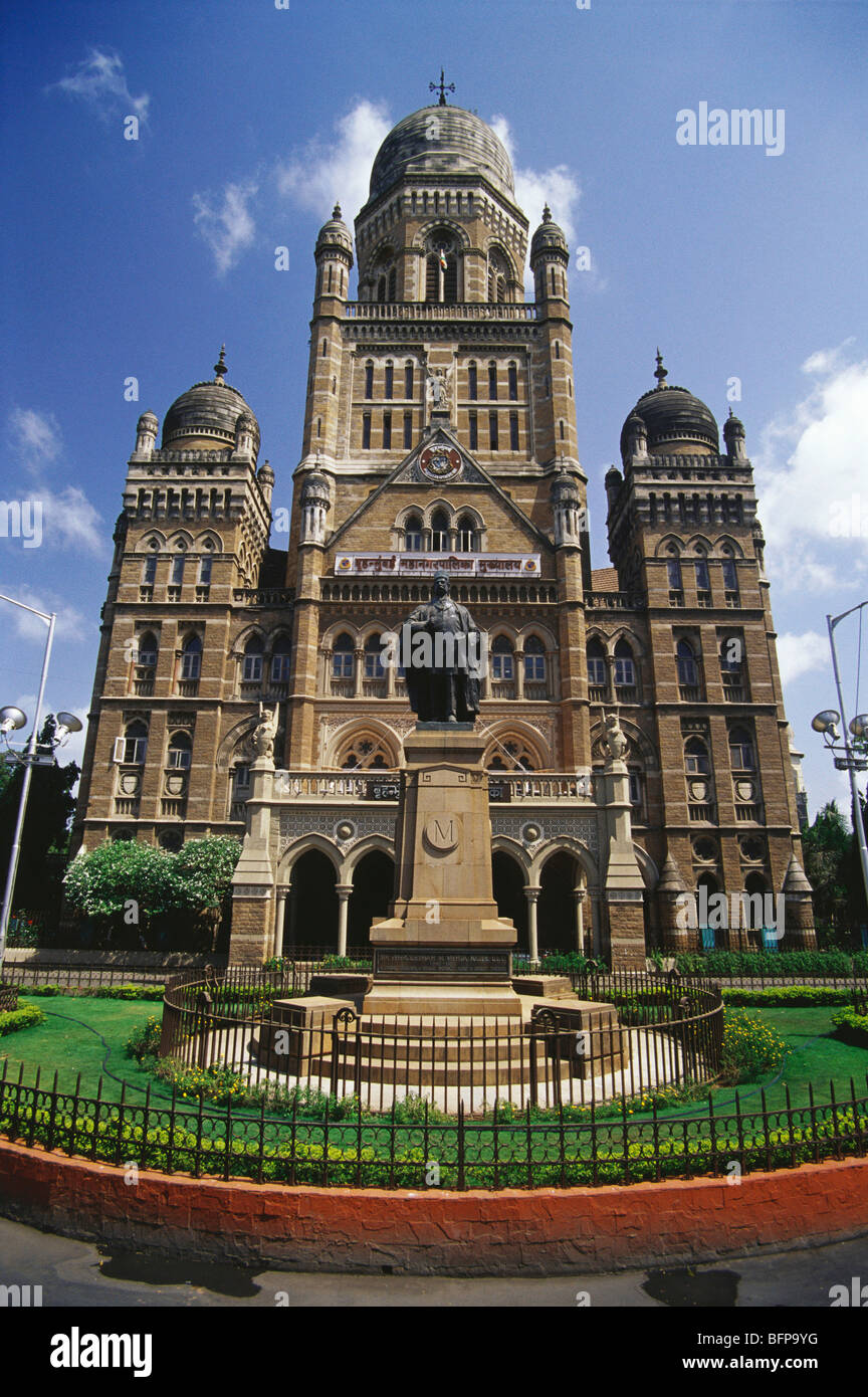 HMA 65330 : BMC Bombay Municipal Corporation building ; Bombay Mumbai ...