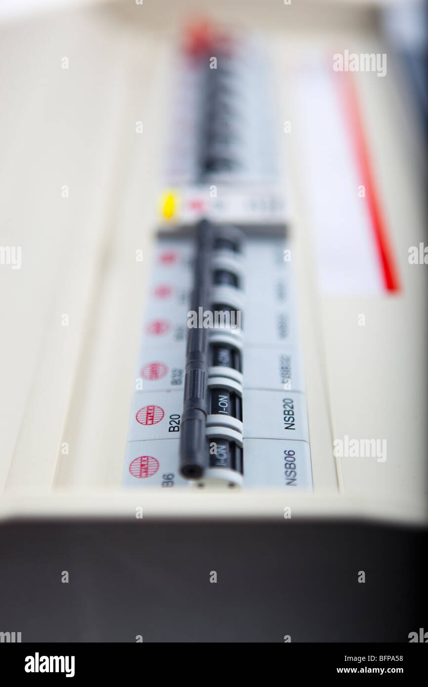 Consumer unit split load fuse board Stock Photo - Alamy Consumer unit split load fuse board Stock Photo - Alamy