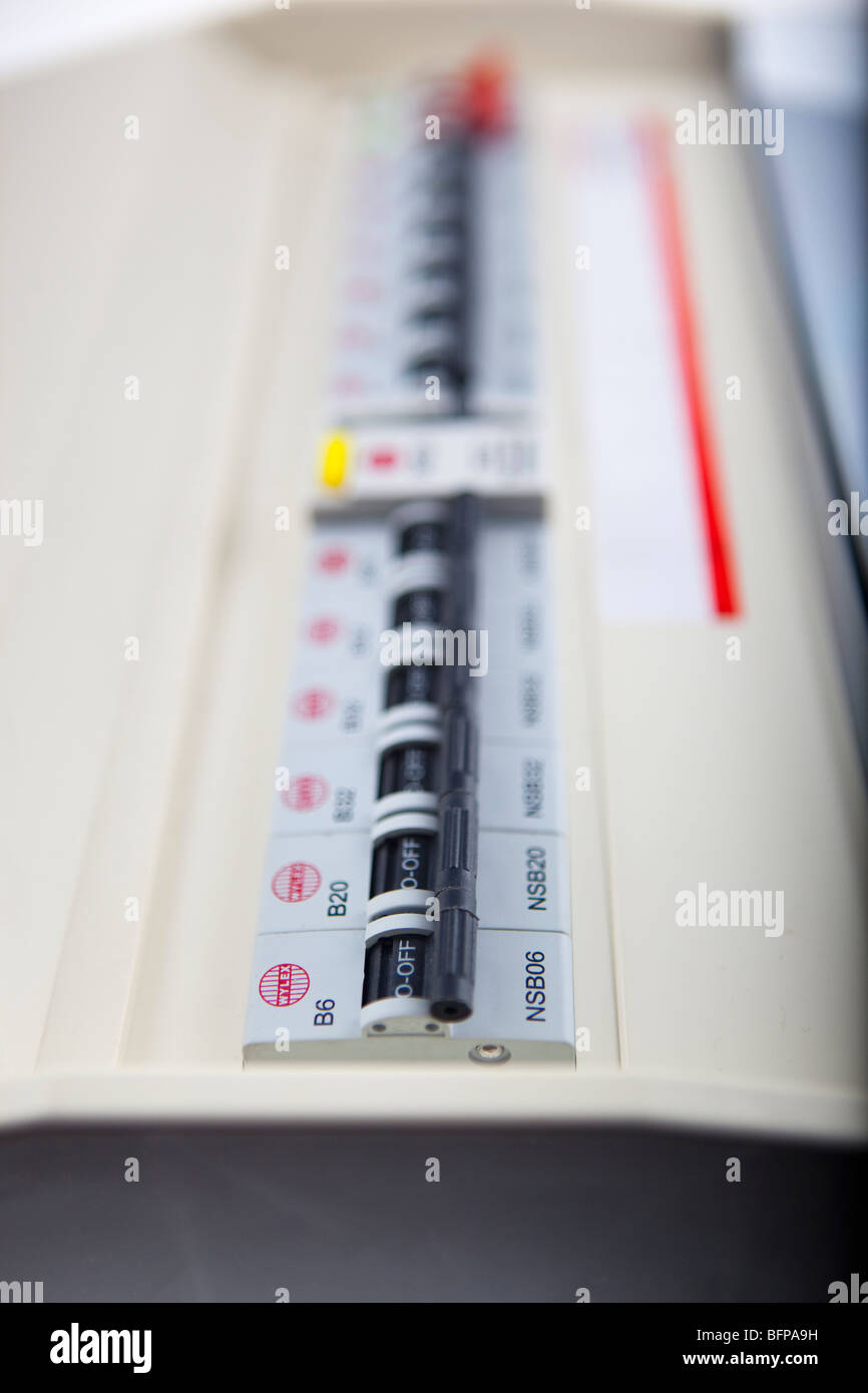 Consumer unit split load fuse board Stock Photo - Alamy Consumer unit split load fuse board Stock Photo - Alamy