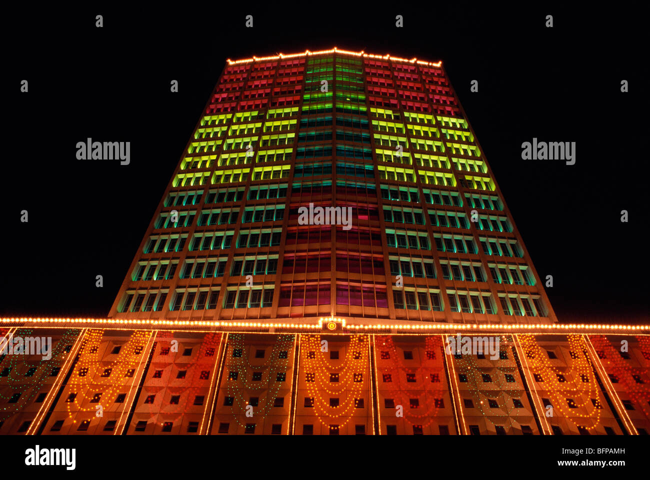 India republic day illumination hi-res stock photography and images - Alamy