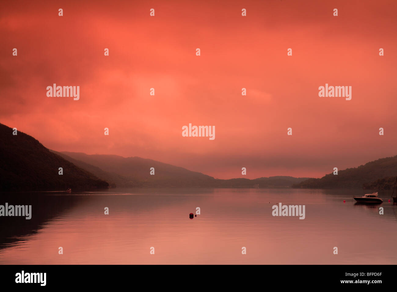 loch lomond sunset Stock Photo - Alamy