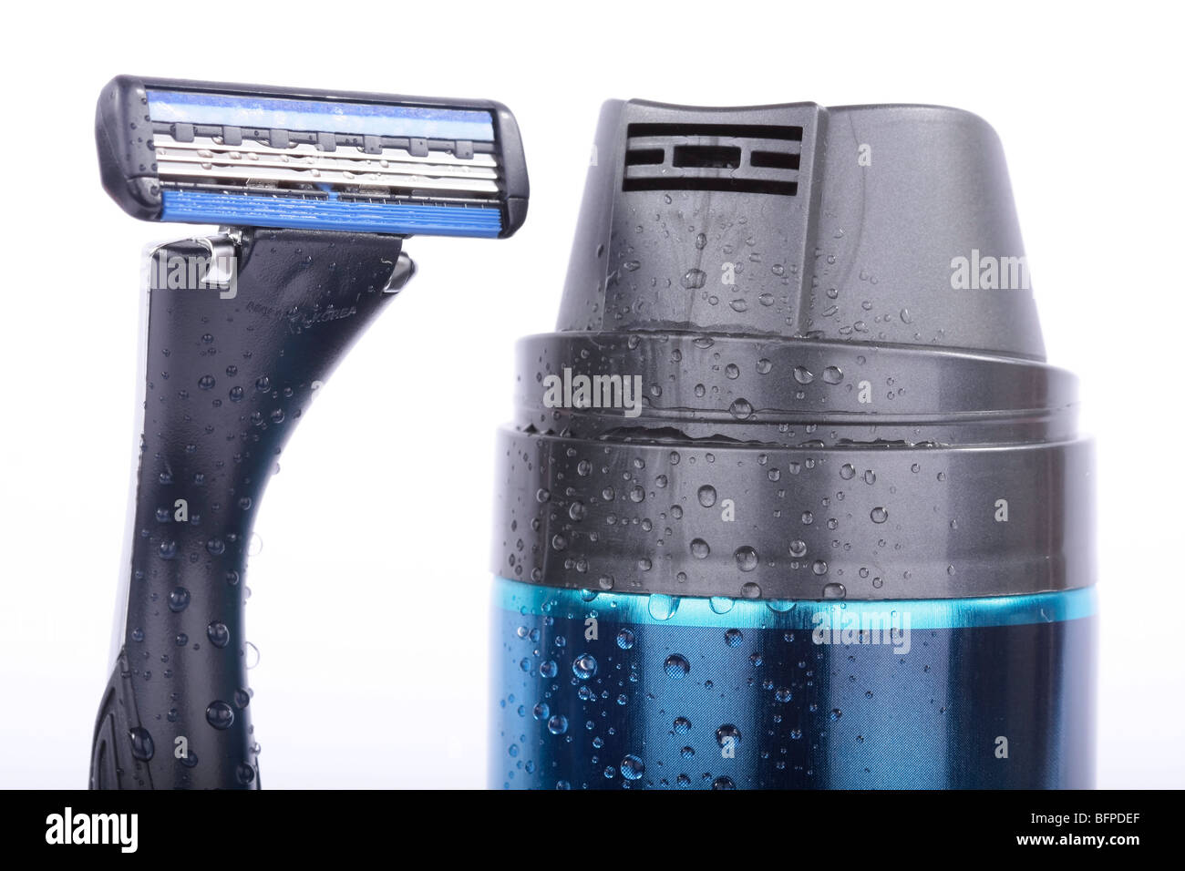 Shaver closeup isolated on white background Stock Photo - Alamy