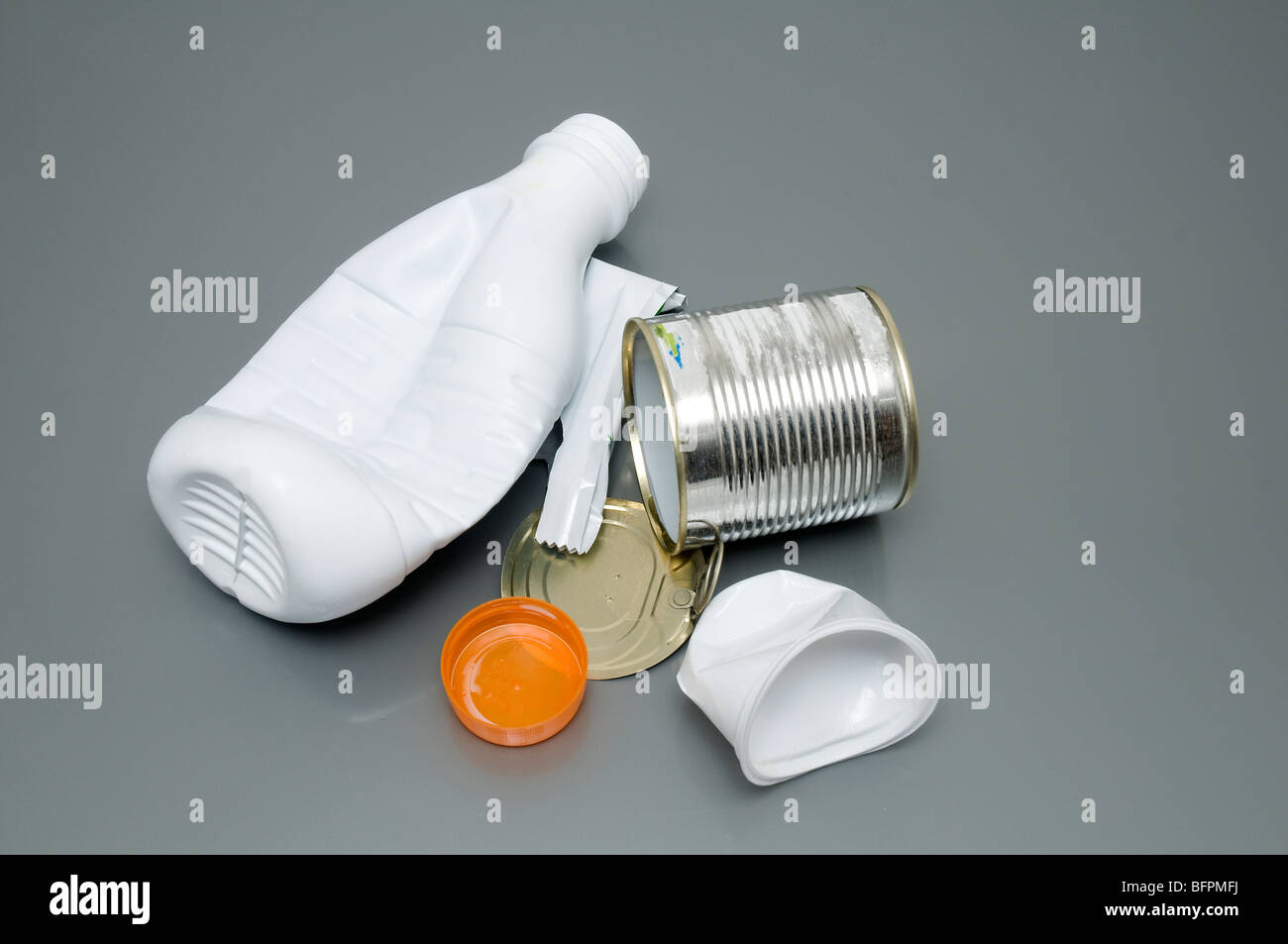 Plastic waste garbage can hi-res stock photography and images - Alamy