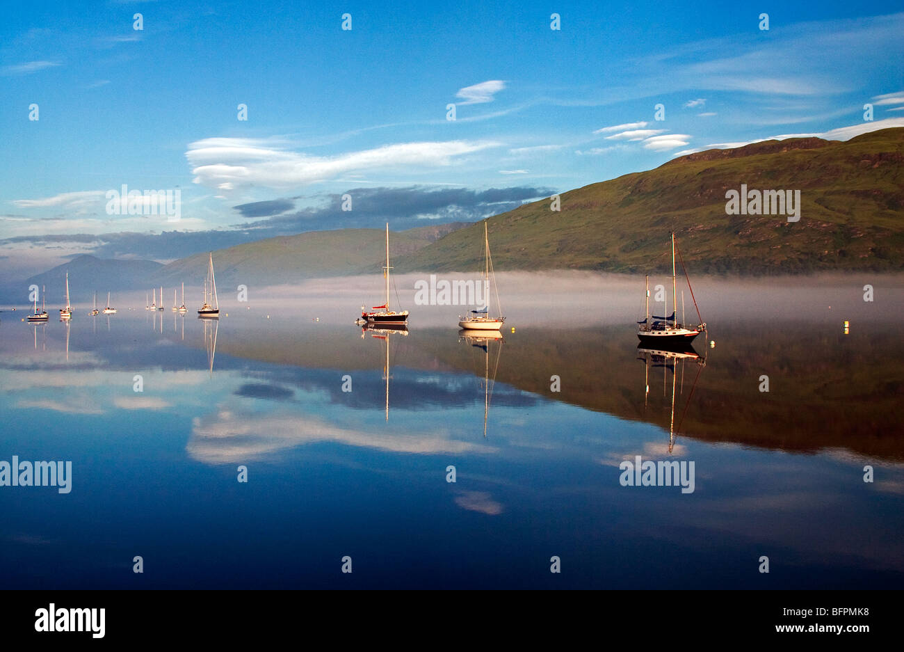 Fort william lochaber highlands scotland uk hi-res stock photography ...