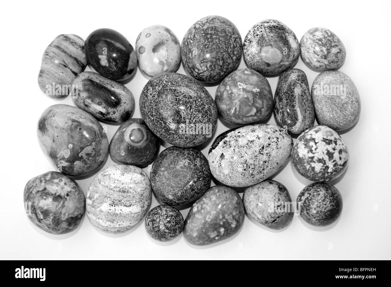 Pretty pebbles Black and White Stock Photos & Images - Alamy
