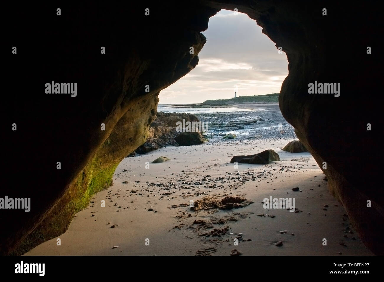 Cave Near Hopeman Moray Scotland High Resolution Stock Photography and ...