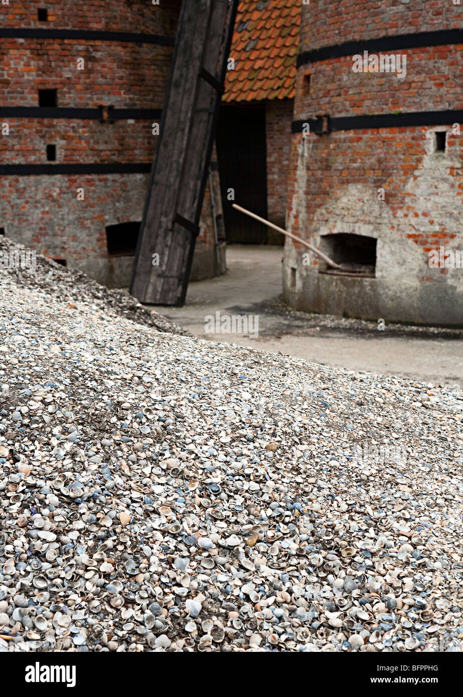 Limekilns used to make lime from crushed seashells Zuiderzeemuseum ...
